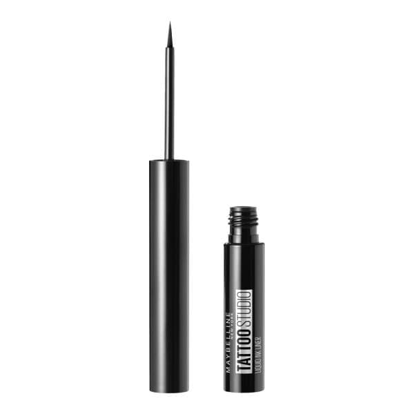 Maybelline Tattoo Studio Liquid Ink Eyeliner Eye Makeup Ink Black ...