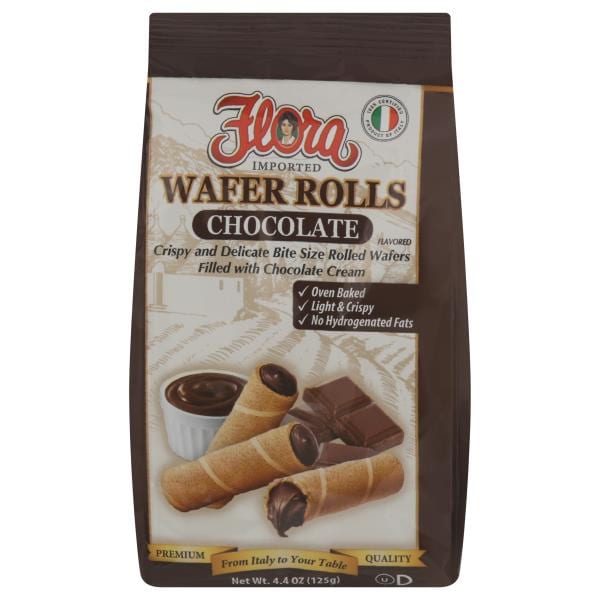 Flora Wafer Rolls, Chocolate | Publix Super Markets