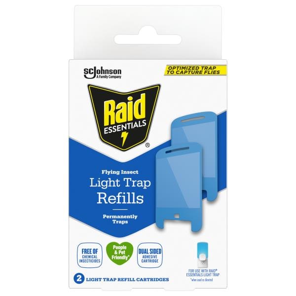 Raid Raid Essentials Flying Insect Light Trap is peace of mind, powered ...