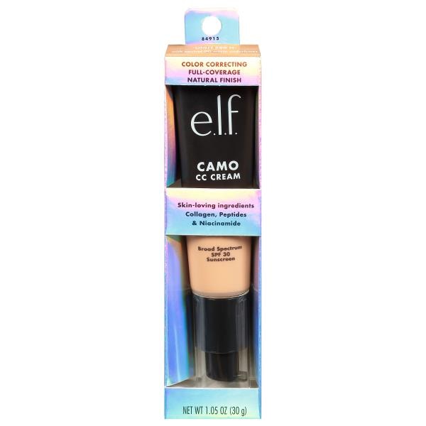 e.l.f. Camo CC Cream, Light 280N, Broad Spectrum SPF 30 | Publix Super ...