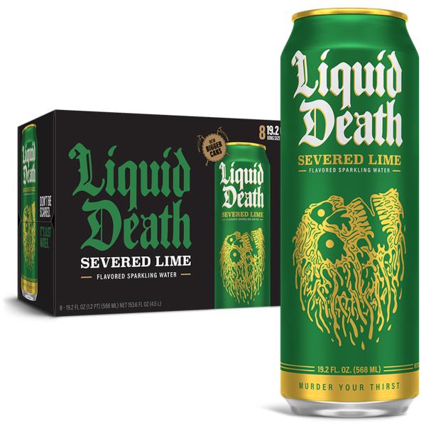 Liquid Death Naturally Flavored Sparkling Water, Severed Lime | Publix ...