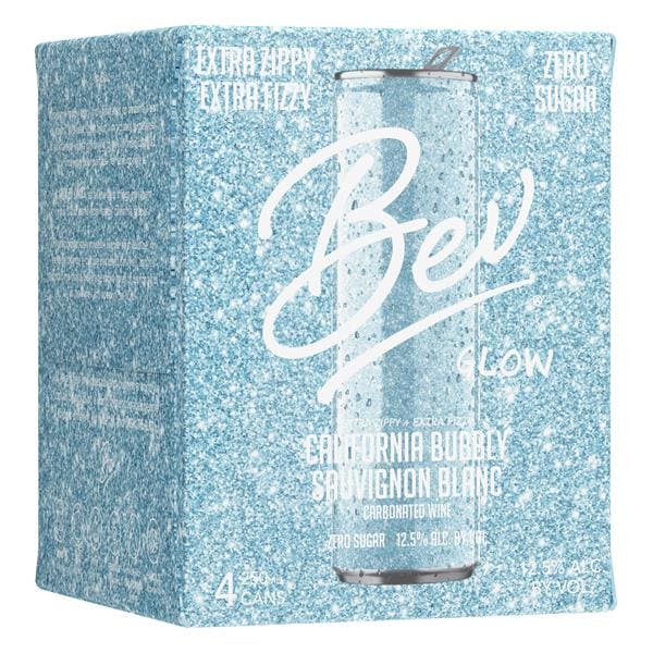 Bev Glow California Sparkling Sauvignon Blanc 250ml Can | Publix Super ...