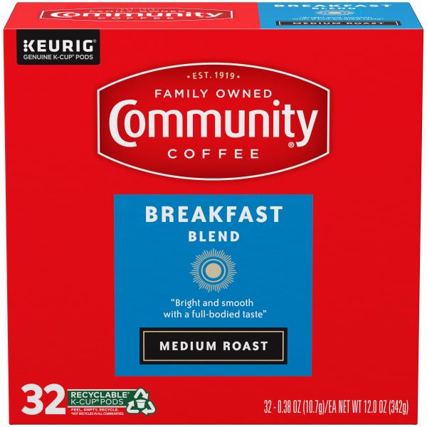 Community Coffee Breakfast Blend Single Serve | Publix Super Markets