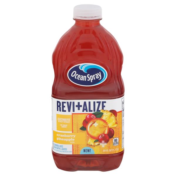 Ocean Spray Revi+Alize Juice Drink, Cranberry Pineapple | Publix Super ...