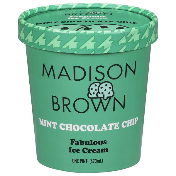Madison Brown Ice Cream, Mint Chocolate | Publix Super Markets