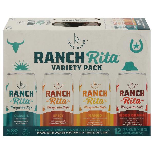Lone River Ranch Rita Beer, Margarita Style, Variety Pack | Publix ...