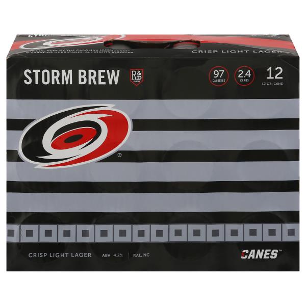 R&D Brewing Canes Beer, Crisp Light Lager, Storm Brew | Publix Super ...