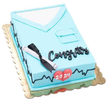 Scrubs Graduation Cake | Publix Super Markets