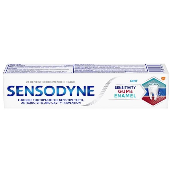 Sensodyne Toothpaste Sensitivity Gum and Enamel, Triple Protection ...
