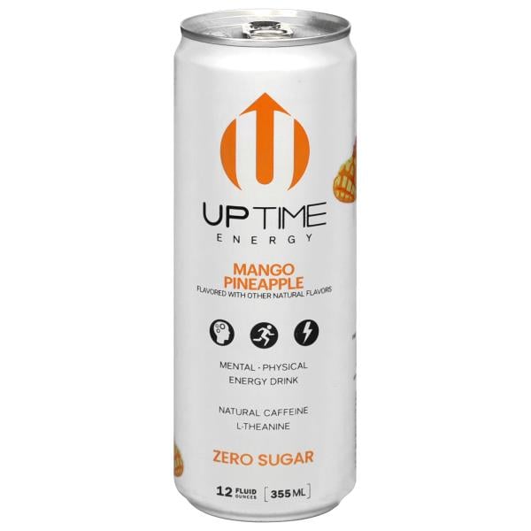 Uptime Energy Drink, Zero Sugar, Mango Pineapple | Publix Super Markets Uptime Energy Drink, Zero Sugar, Mango Pineapple | Publix Super Markets