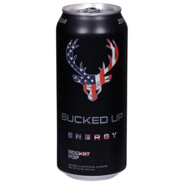Bucked Up Energy Drink, Rocket Pop, Blue Raspberry/Lime/Cherry | Publix ...