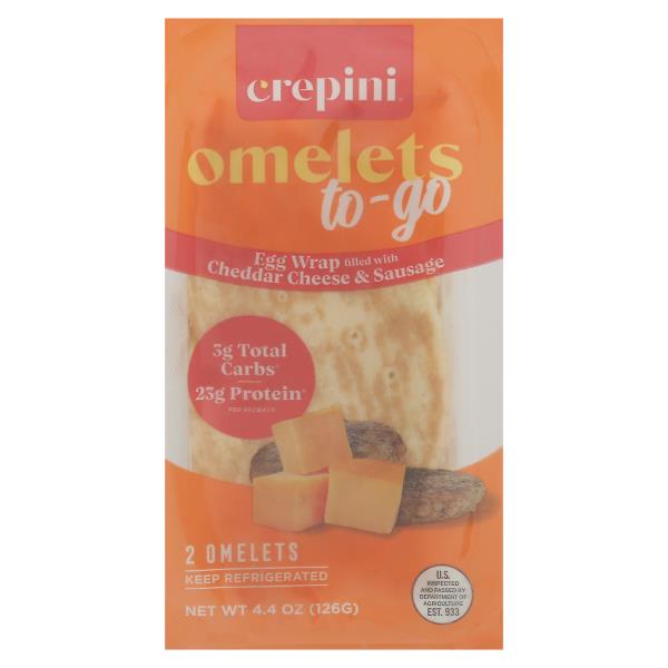 Crepini Sausage and Cheddar, Omelets | Publix Super Markets