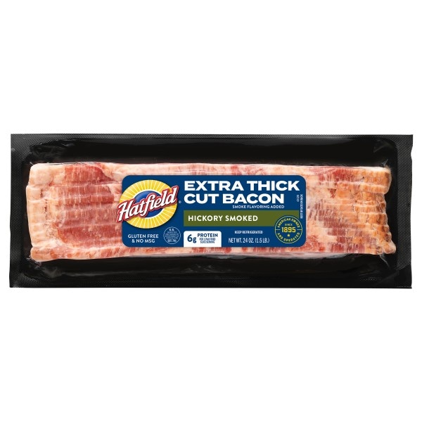 Hatfield Bacon, Hickory Smoked, Extra Thick Cut | Publix Super Markets