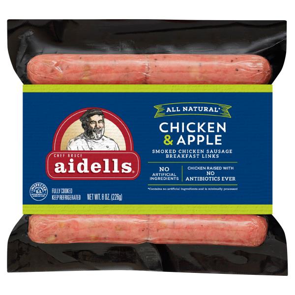 Aidells Aidells® Smoked Chicken Sausage Breakfast Links, Chicken ...