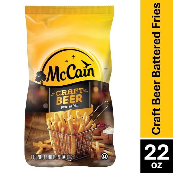 McCain Craft Beer Battered Fries, 22 oz (Frozen Potatoes) | Publix ...