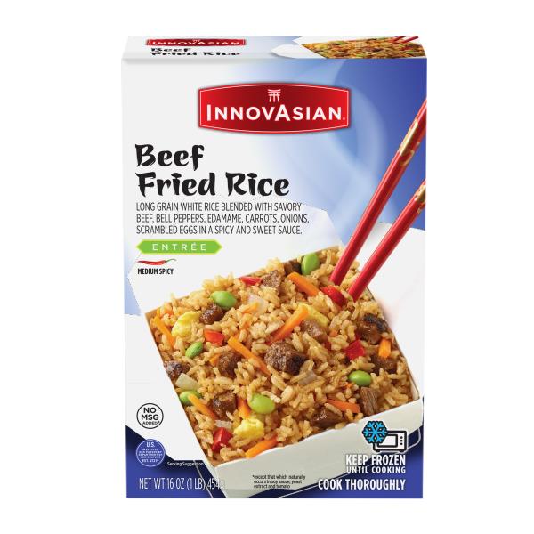 InnovAsian Beef Fried Rice Multi-Serve Entree, 16oz (Frozen) | Publix ...