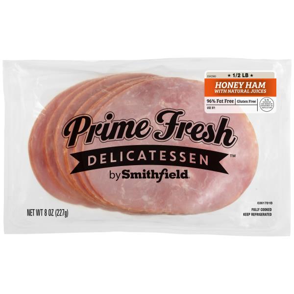 Prime Fresh Delicatessen Honey Ham, with Natural Juices | Publix Super ...