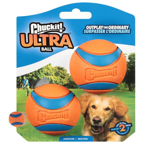 Chuckit! Balls, Ultra, Medium, 2 Pack | Publix Super Markets