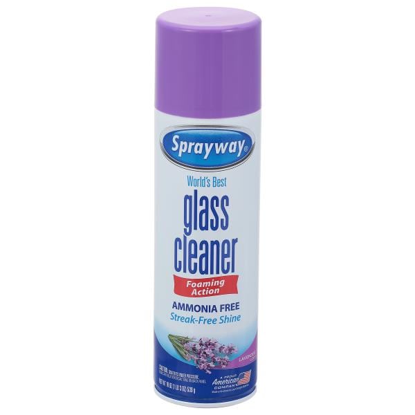 Sprayway Glass Cleaner, with Foaming Actionlavender Scent | Publix ...