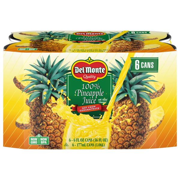 Del Monte Juice, 100% Pineapple | Publix Super Markets