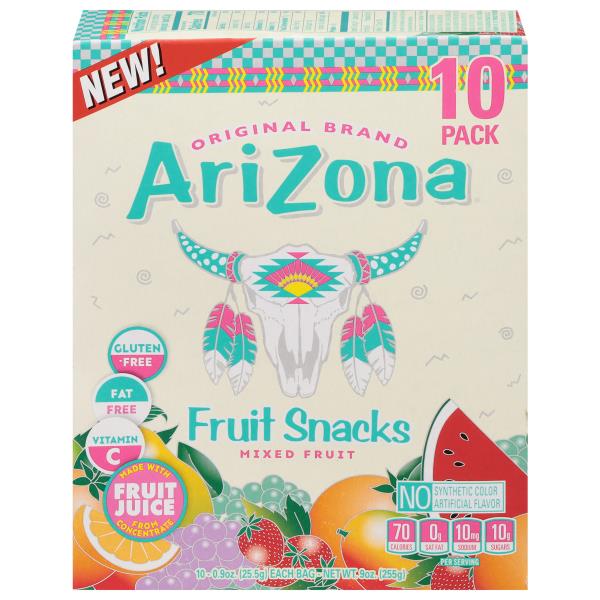 Arizona Fruit Snacks, Mixed Fruit, 10 Pack | Publix Super Markets