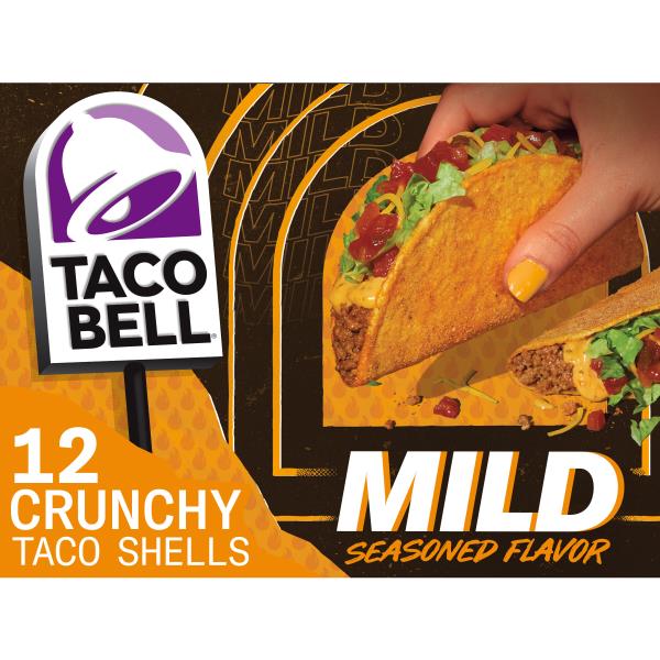 Taco Bell Mild Crunchy Seasoned Flavor Taco Shells | Publix Super Markets