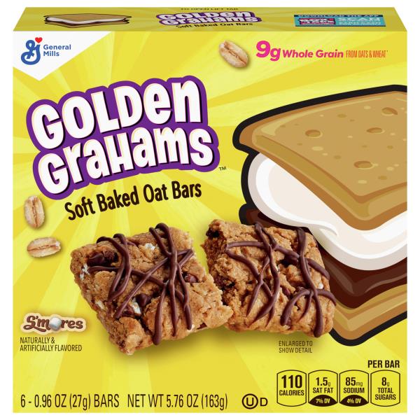 Golden Grahams Oat Bars, S'mores, Soft Baked | Publix Super Markets