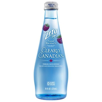 Clearly Canadian Sparkling Water Beverage, Zero Sugar, Forest Blackberry | Publix Super Markets