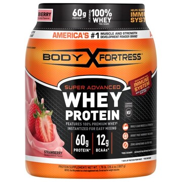 Body Fortress Whey Protein, Strawberry | Publix Super Markets