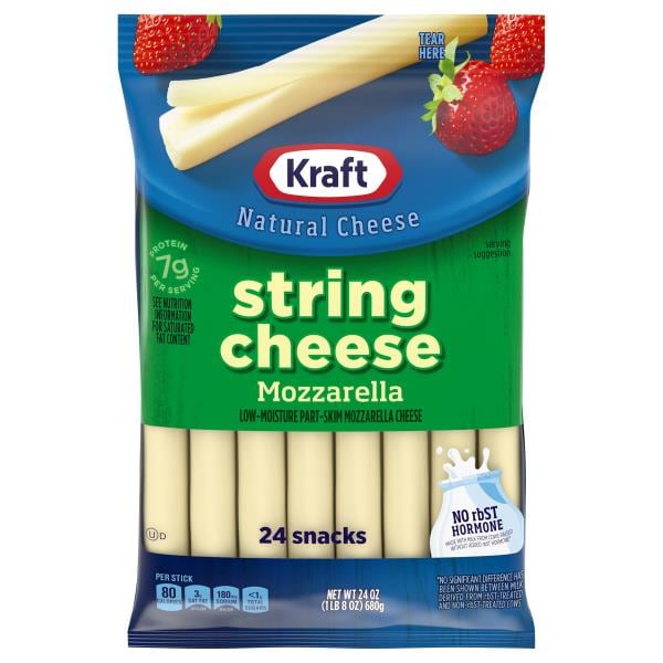 Kraft Mozzarella String Cheese Stick | Publix Super Markets