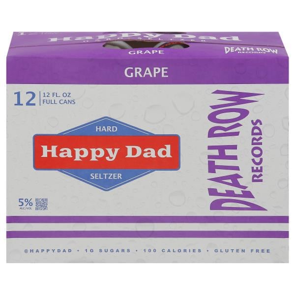 Happy Dad Hard Seltzer, Death Row Records, Grape | Publix Super Markets