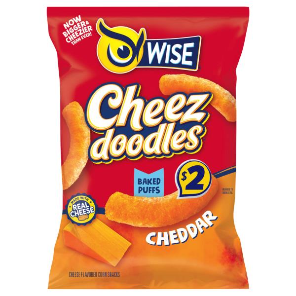 Wise Corn Snacks, Baked Puffs, Cheddar | Publix Super Markets