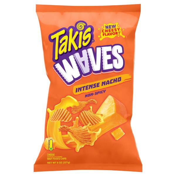 Takis Waves Wavy Potato Chips, Intense Nacho, Non-Spicy | Publix Super ...