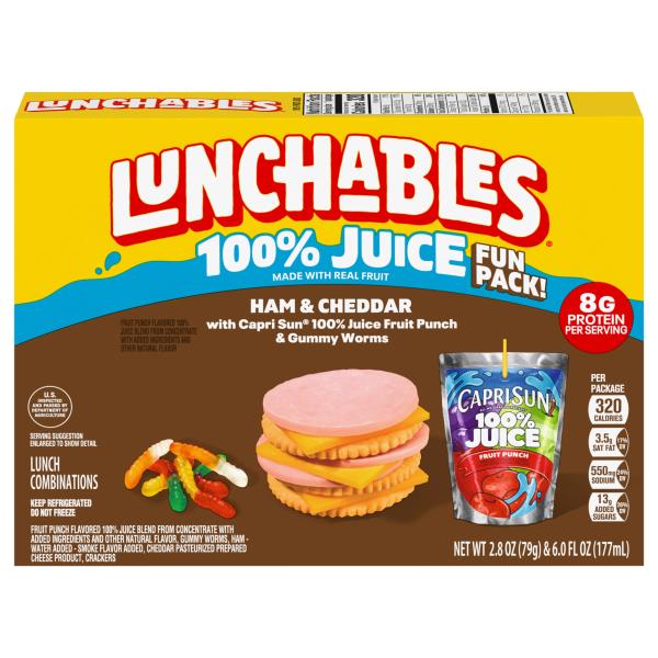 Lunchables Ham & Cheddar Lunch Combinations Fun Pack | Publix Super Markets