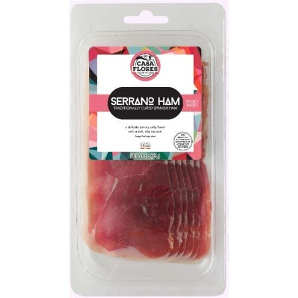 Casa Flores SERRANO, JAMON SLICED CASA FLORES 3 OZ | Publix Super Markets