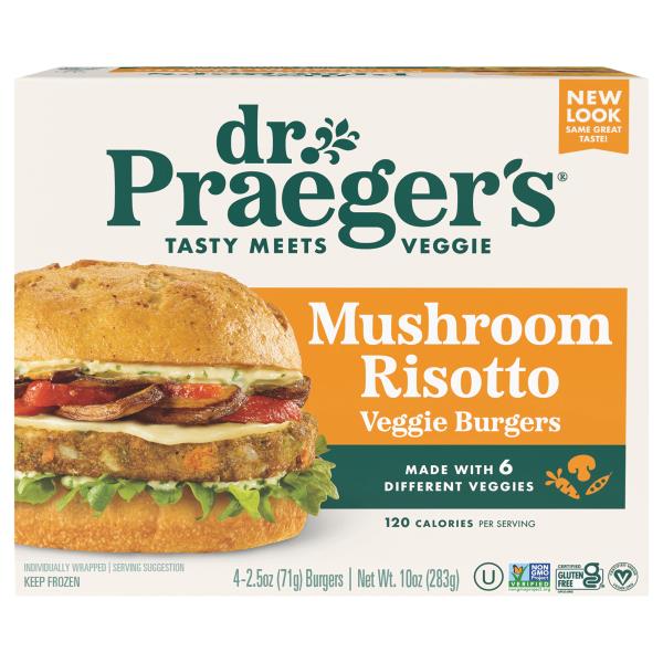 Dr. Praeger's Veggie Burgers, Mushroom Risotto | Publix Super Markets