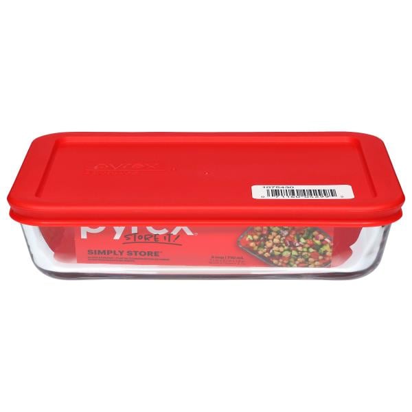 Pyrex Simply Store Glass Storage, 3 Cup | Publix Super Markets
