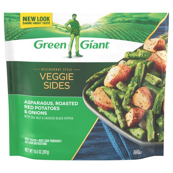 Green Giant Restaurant Style Asparagus, Roasted Red Potatoes & Onions ...