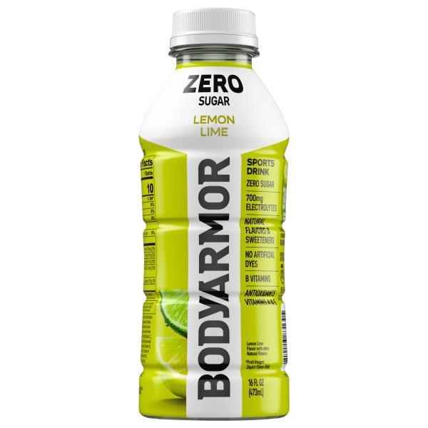 BodyArmor Super Drink, Zero Sugar, Lemon Lime | Publix Super Markets