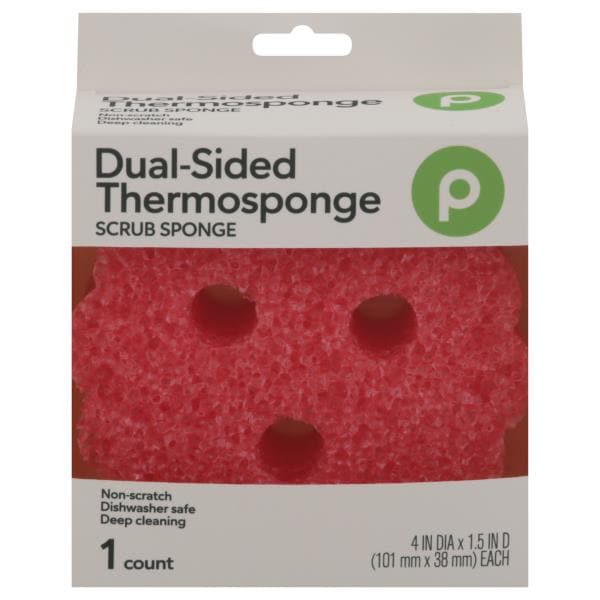 Publix Scrub Sponge, Thermosponge, Dual-Sided | Publix Super Markets