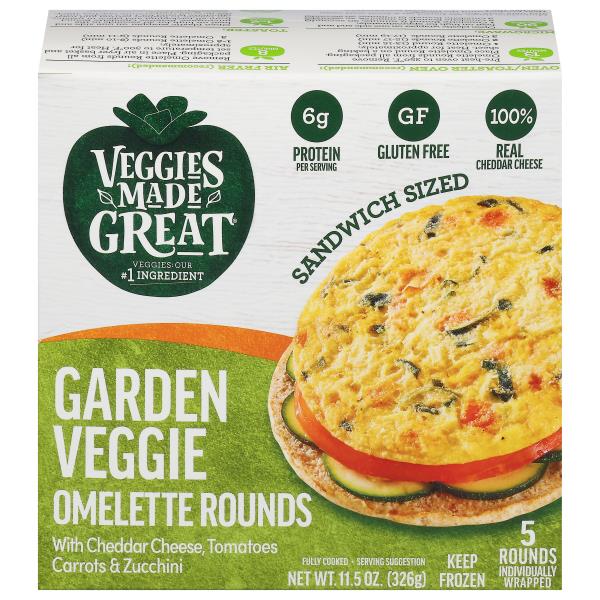 Veggies Made Great Omelette Rounds, Garden Veggie | Publix Super Markets