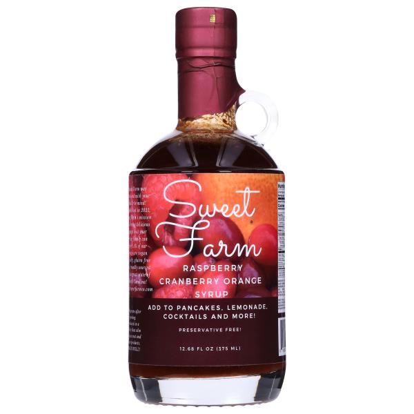 Sweet Farm Syrup, Raspberry Cranberry Orange | Publix Super Markets