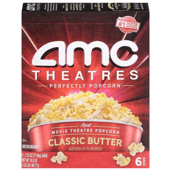 Amc Theatres Popcorn Popcorn, Microwave, Movie Theatre, Classic Butter ...