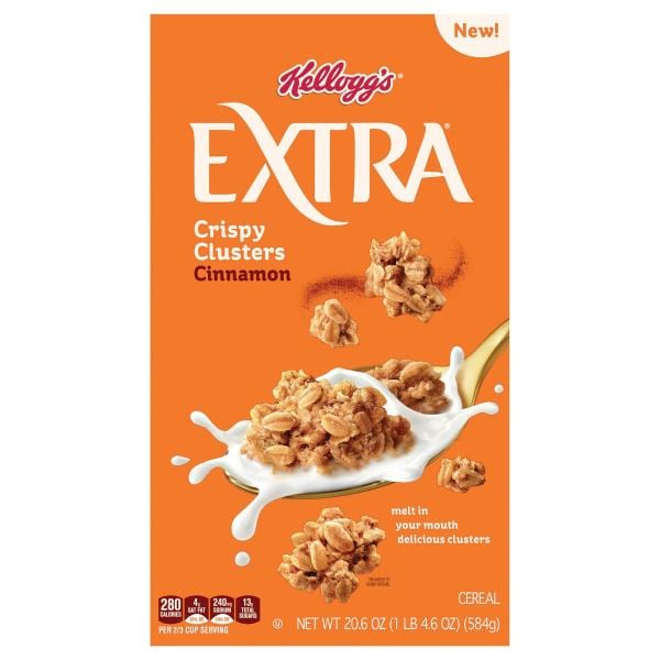 Kellogg's Extra Cereal, Cinnamon, Crispy Clusters | Publix Super Markets