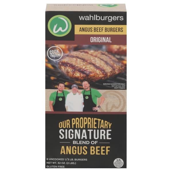 Wahlburgers Angus Beef Burgers, Original | Publix Super Markets