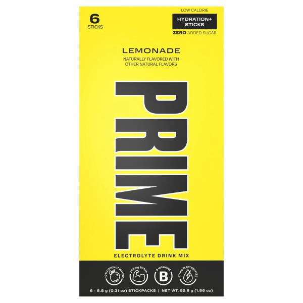 Prime Electrolyte Drink Mix, Lemonade | Publix Super Markets