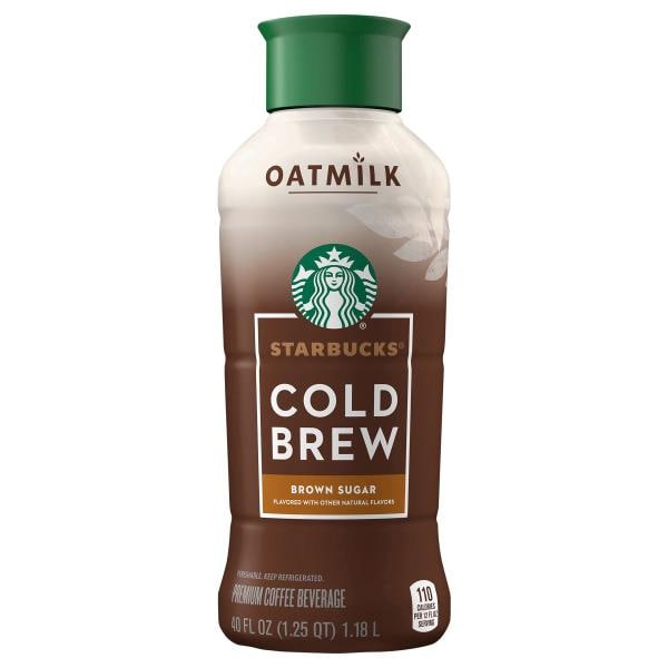 Starbucks Cold Brew Oatmilk Premium Brown Sugar Coffee Beverage ...