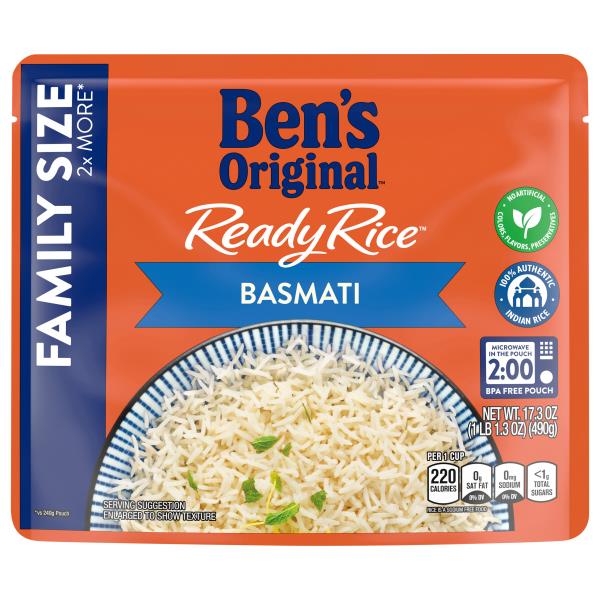 Ben's Original Ready Rice Rice, Basmati, Family Size | Publix Super Markets