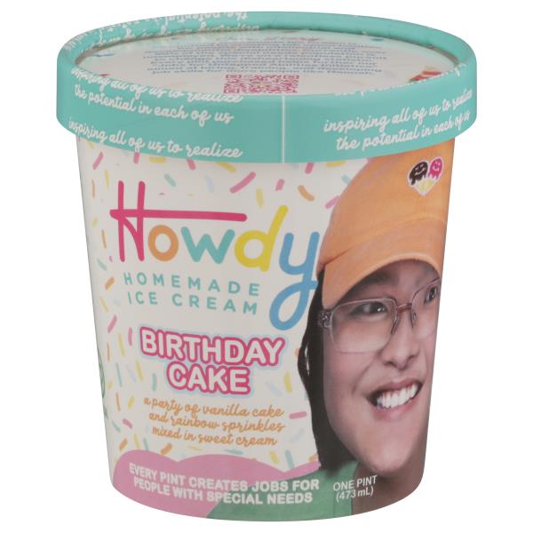 Howdy Homemade Ice Cream, Birthday Cake | Publix Super Markets