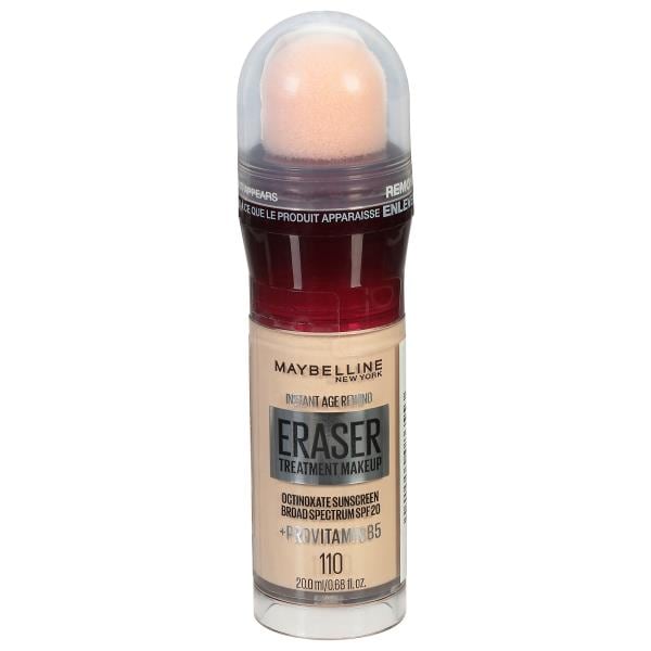 Maybelline Instant Age Rewind Eraser Treatment Makeup, Broad Spectrum ...